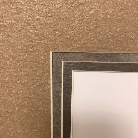 Accents | Custom Made Collage Cut Mats And Frame With Gold Rope Filet ...